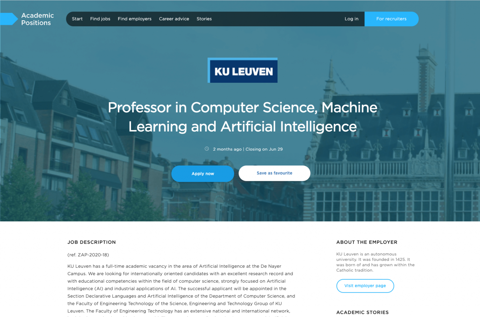 Academic Positions | We connect organizations with academic top talent ...